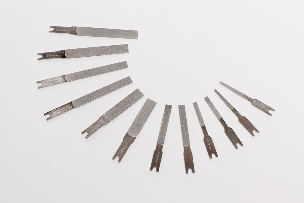 Diamond Tip Lapper Files | Short Stroke Profilers